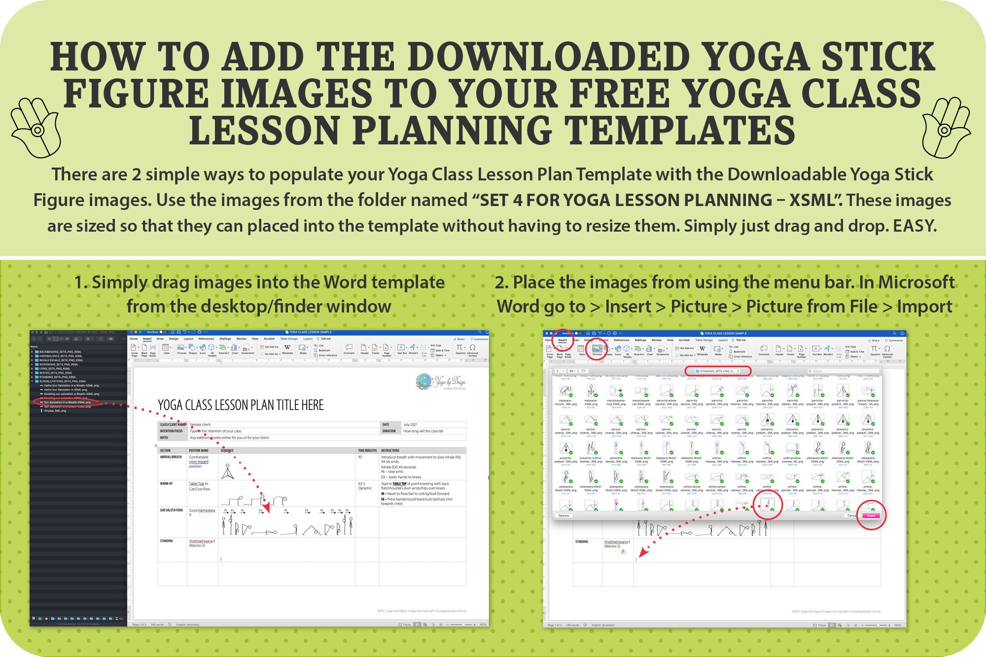 SET 4: 200+ Hatha Yoga Pose Stick Figure Asana Additional Images + 2 ...