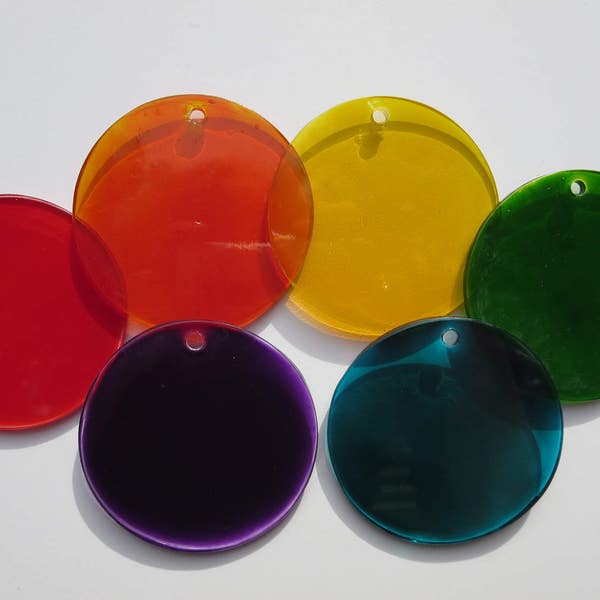 Precut Glass Circles - Etsy