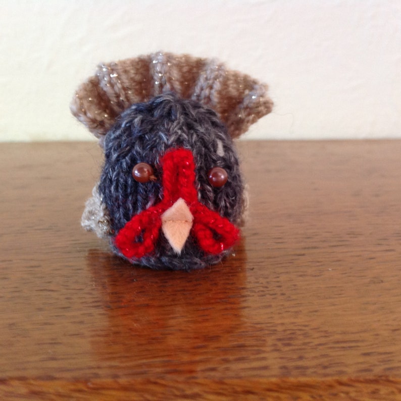 A Pdf Knitting Pattern to Knit a Turkey, Peacock or Dove, to Cover a ...