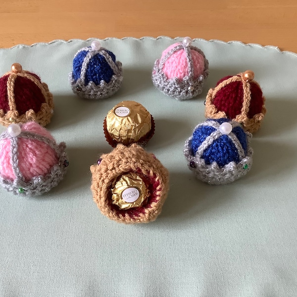 Knitted Ferrero Rocher Cover Pattern - Etsy