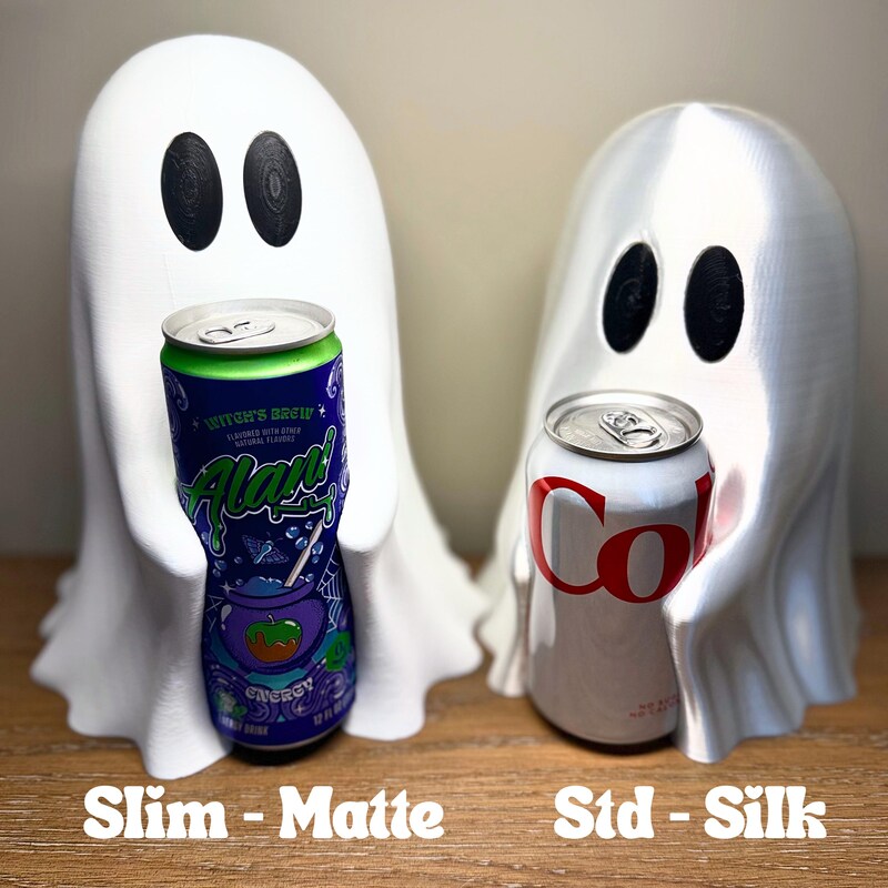 Ghost Holding a Can of Coke - Etsy