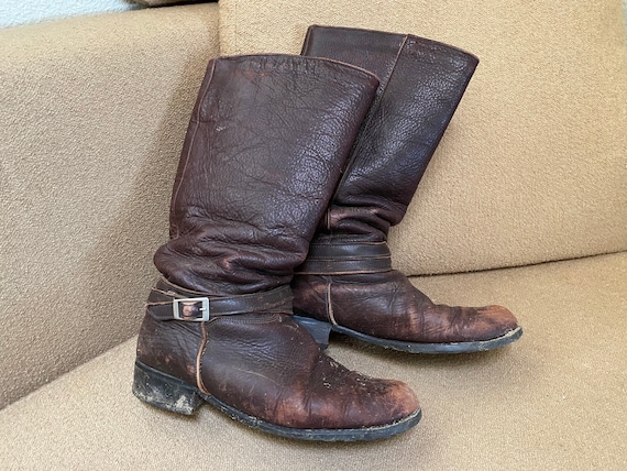 vintage riding boots by - Gem