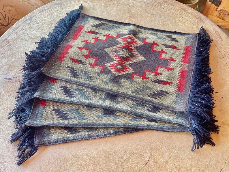 Native American Print Placemats. - Etsy