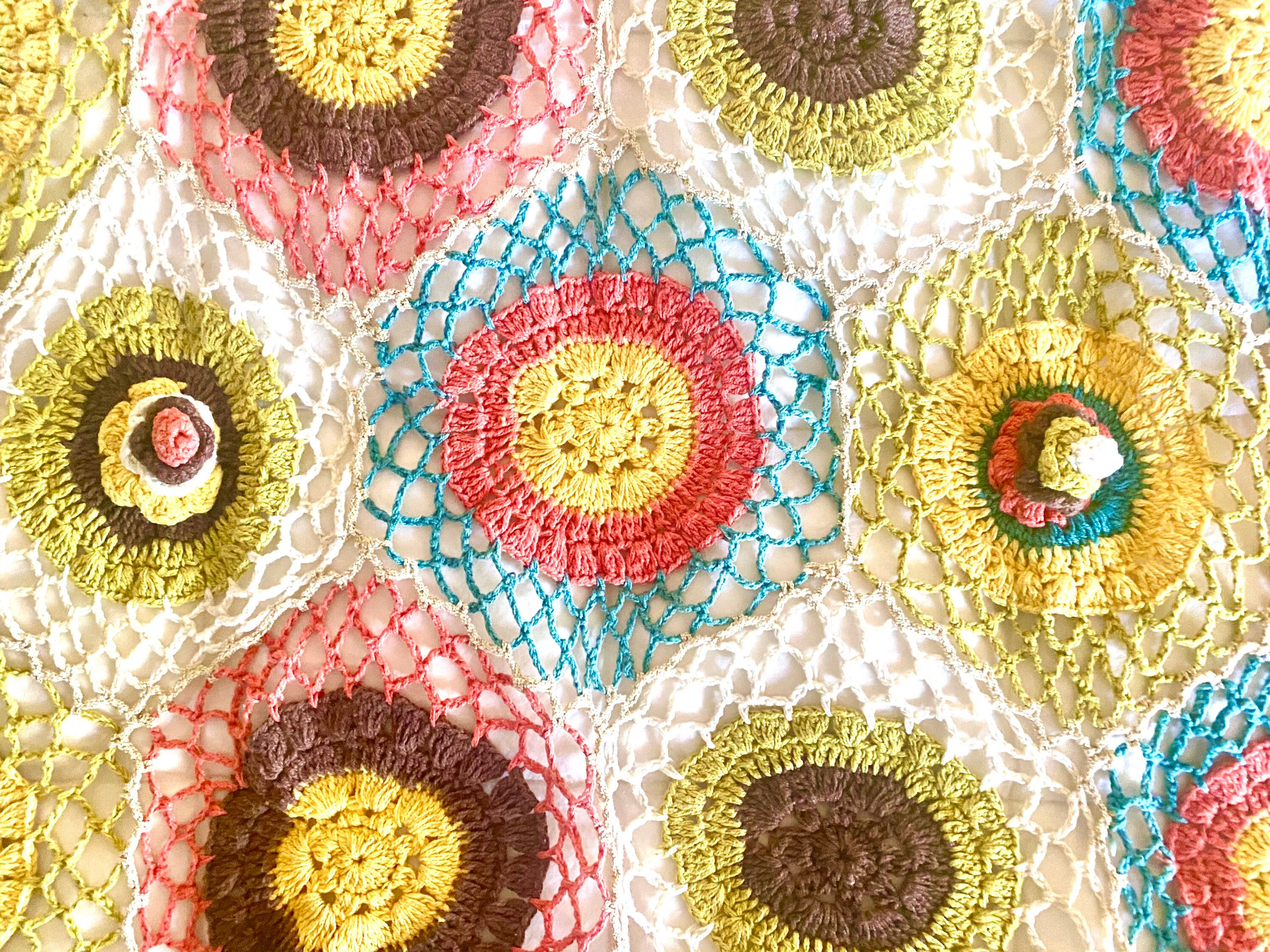 Amazing Fringed Vintage Afghan - Etsy