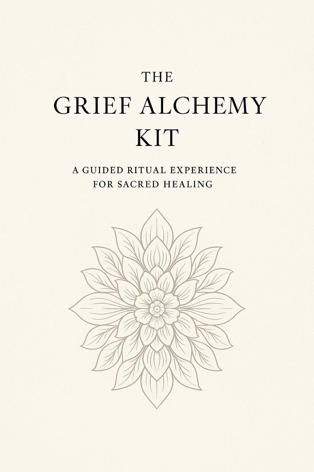 The Grief Alchemy Kit – Printable Healing Ritual Journal | Grief ...