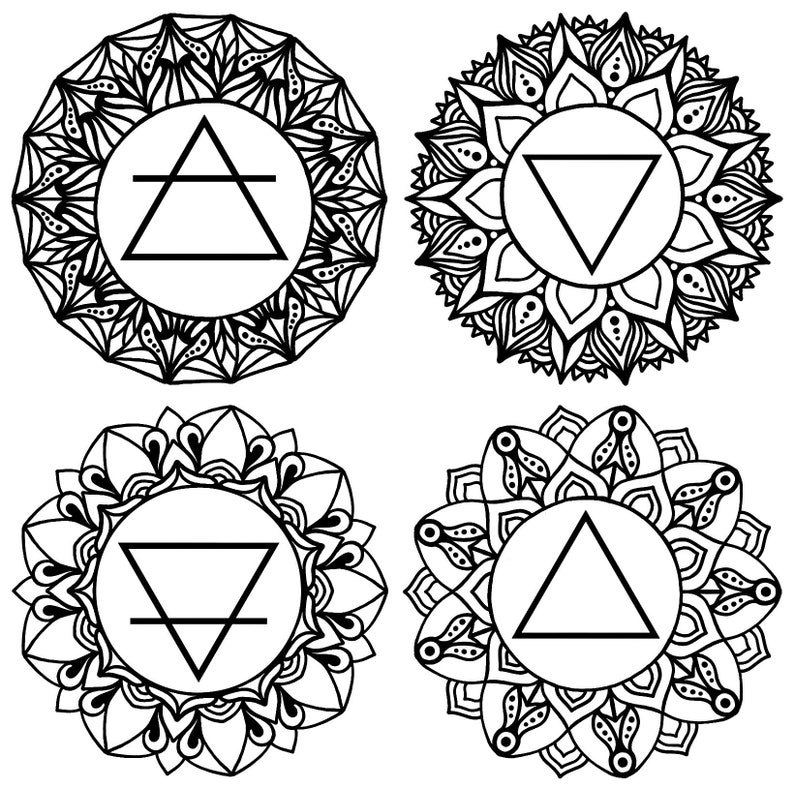 Mandala Magick: Coloring Pages for Magickal People (digital PDF ...