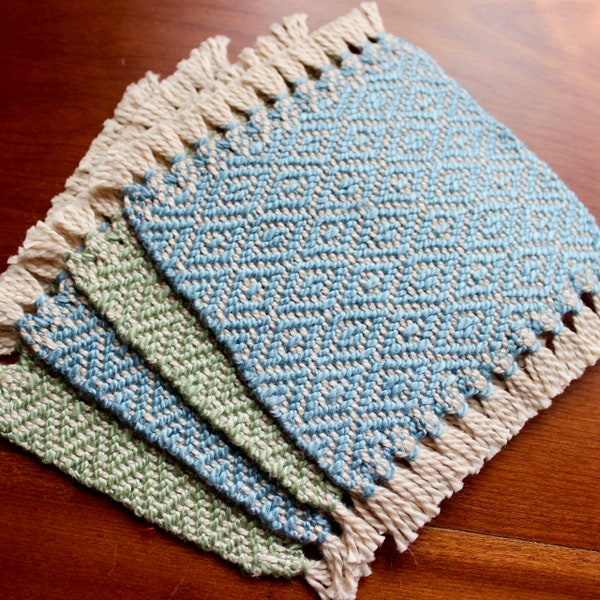 Hand Woven Coasters - Etsy