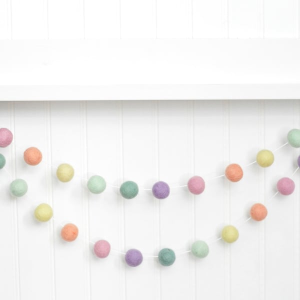 Pastel Garland - Etsy