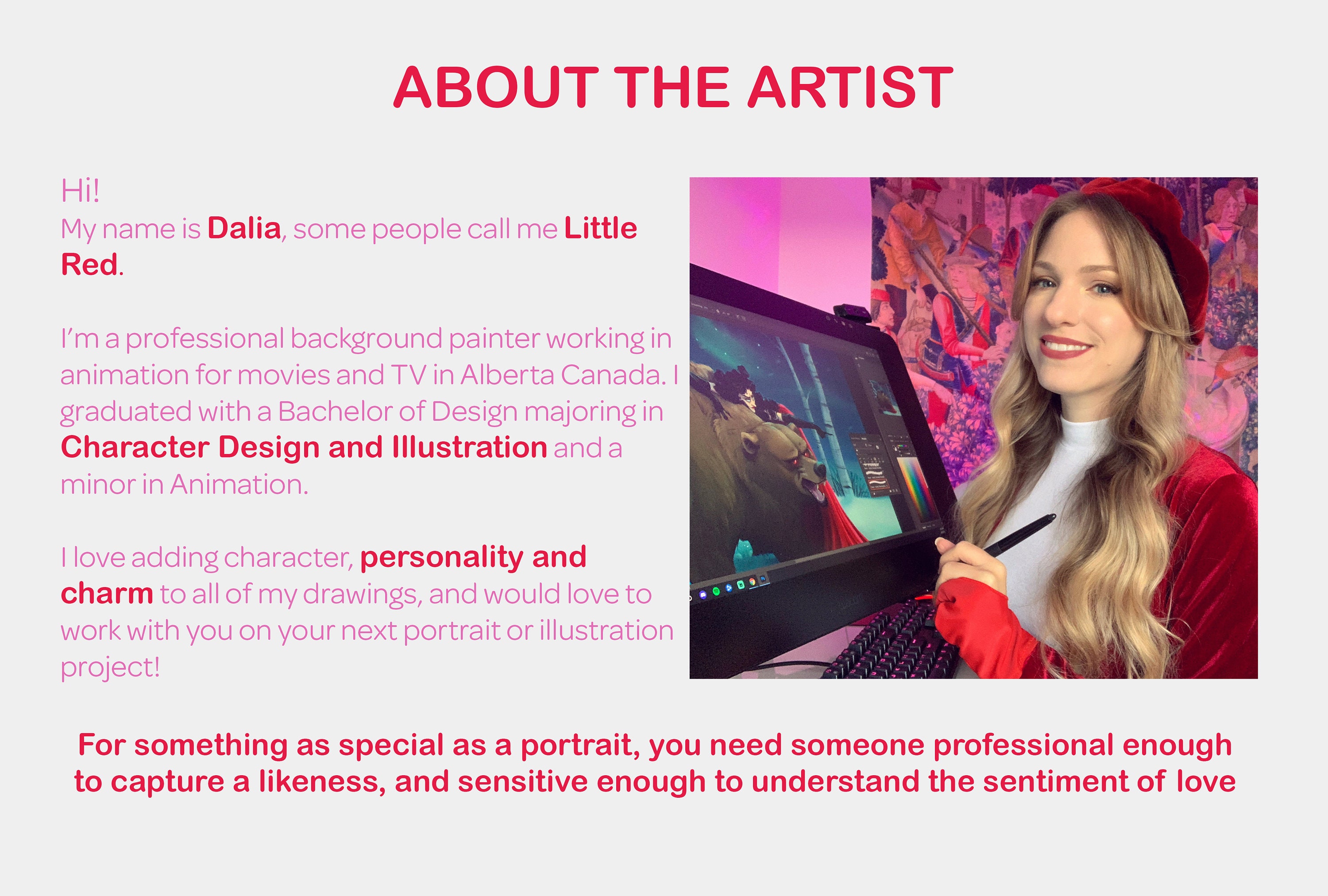 Custom Inner Child Healing Portrait Commission - Etsy