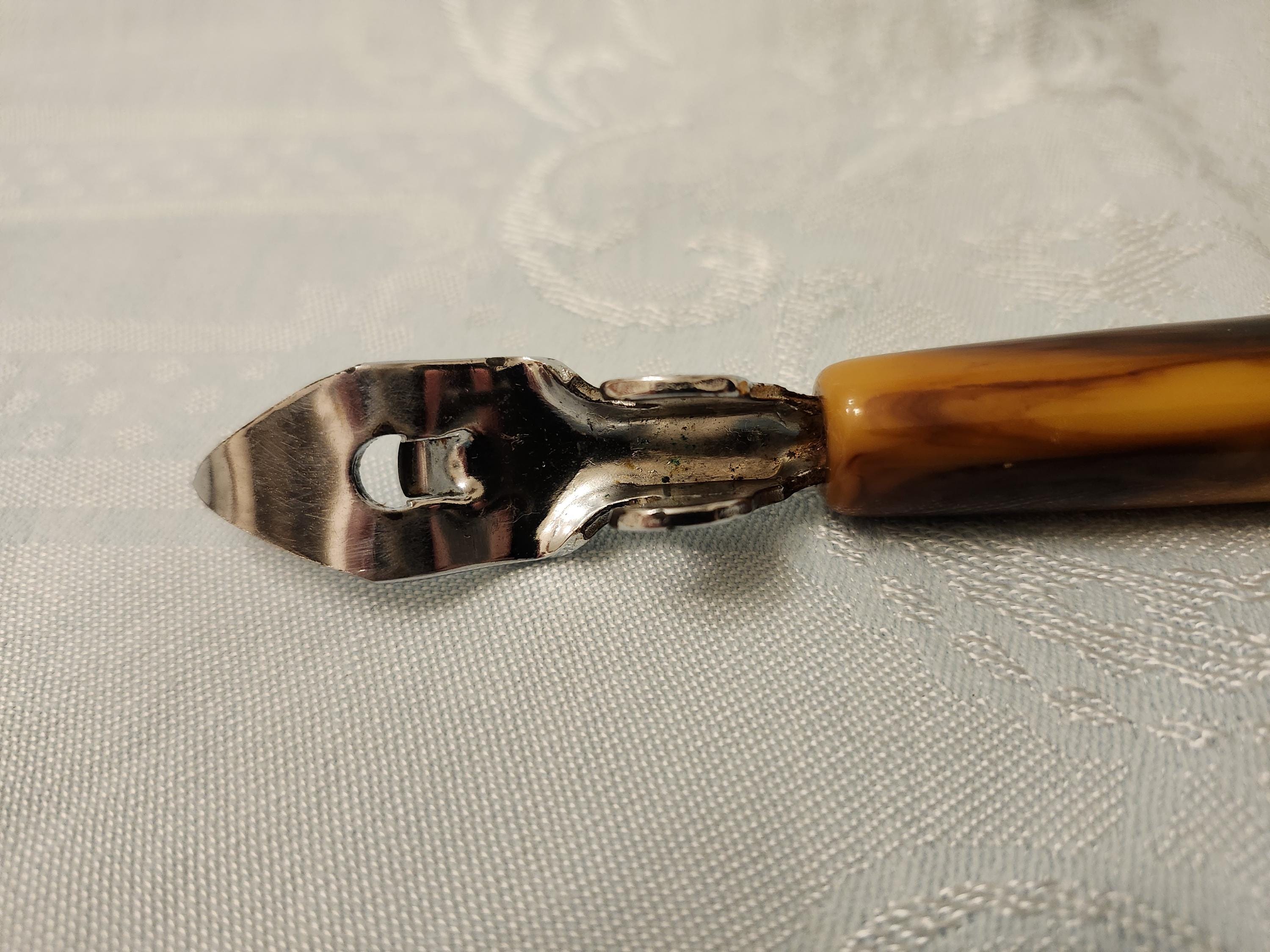 Mid-century Tiger Bakelite & Stainless Steel Can/bottle Opener With ...