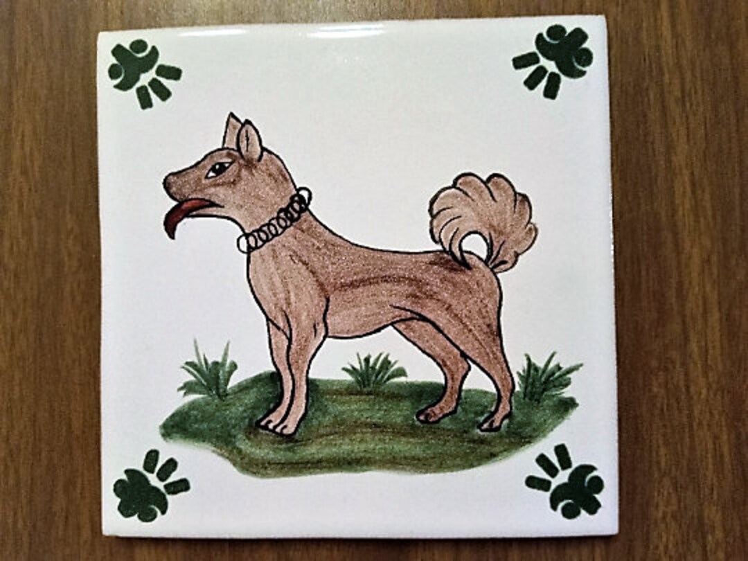 6x6 Talavera Tile Animal/rooster/fish/bell Pepper/dog/cow/rabbit trivet ...