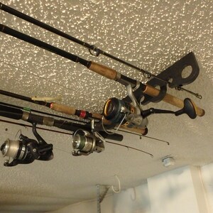11 INSHORE Fishing Rod Rack Fishing Pole Reel Holder / Organizer Mounts ...