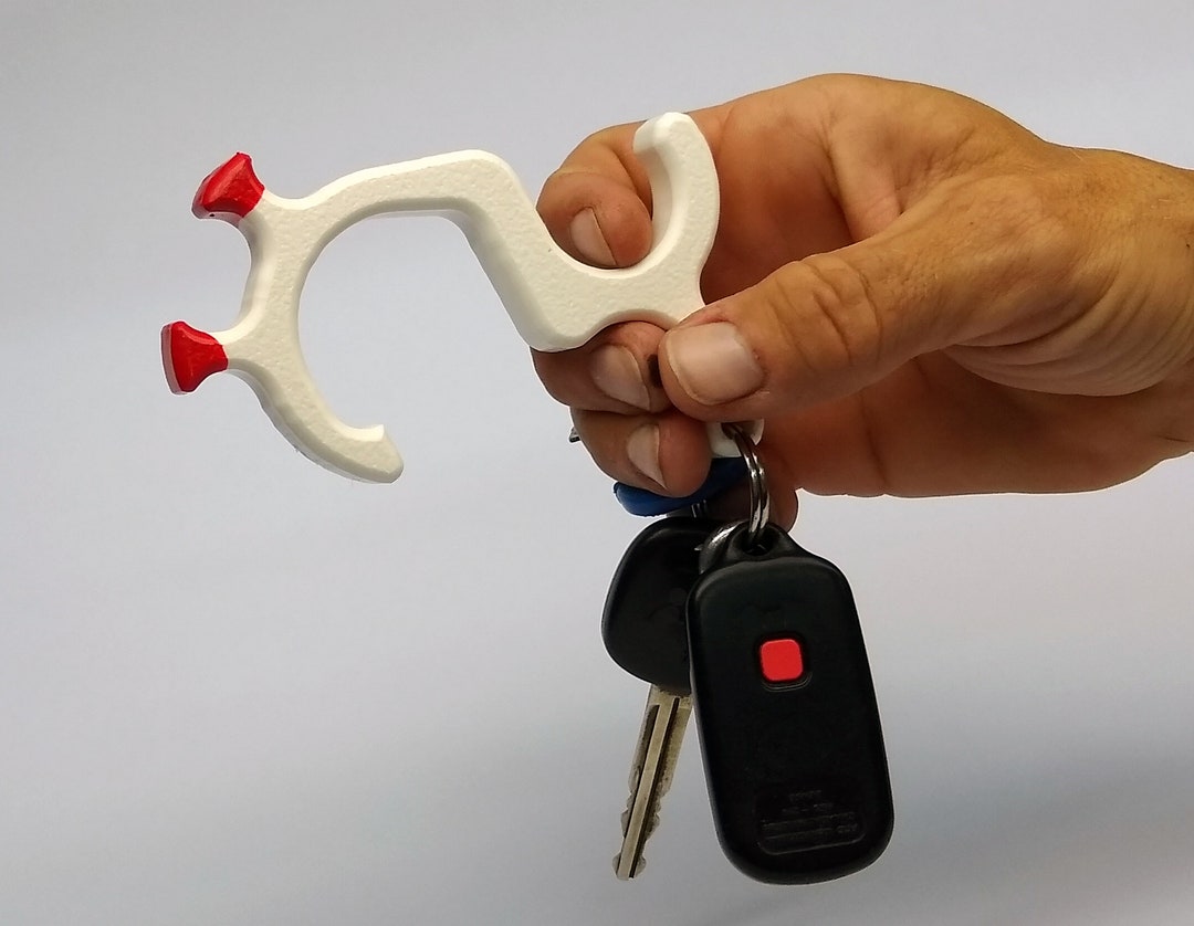 GERM BUG Grab Hook Hands-free Anti-germ Handle - Keeps Hands Clean and ...