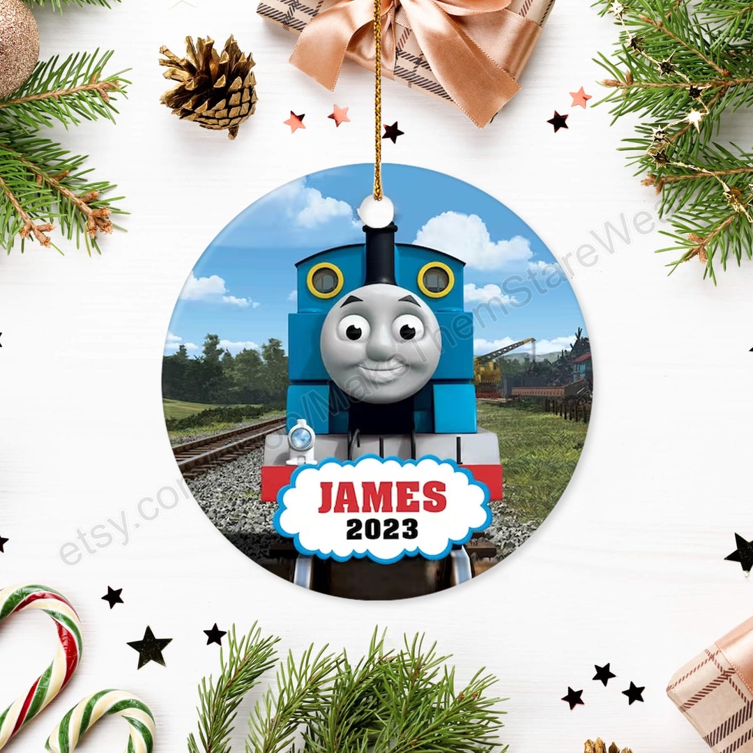 Personalized Thomas and Friends 2023 Ornament Cute Thomas and - Etsy