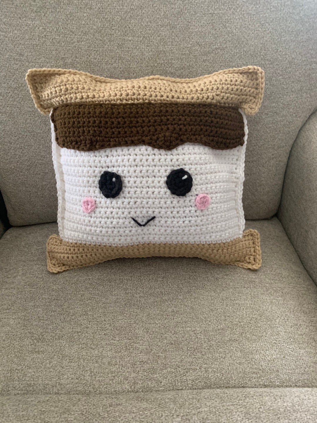 S'more Plushie Stuffed Toy Decor Fun - Etsy