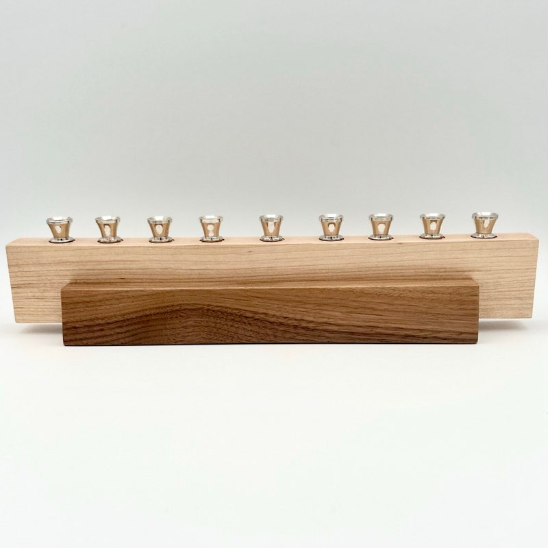 Wood Menorah - Etsy