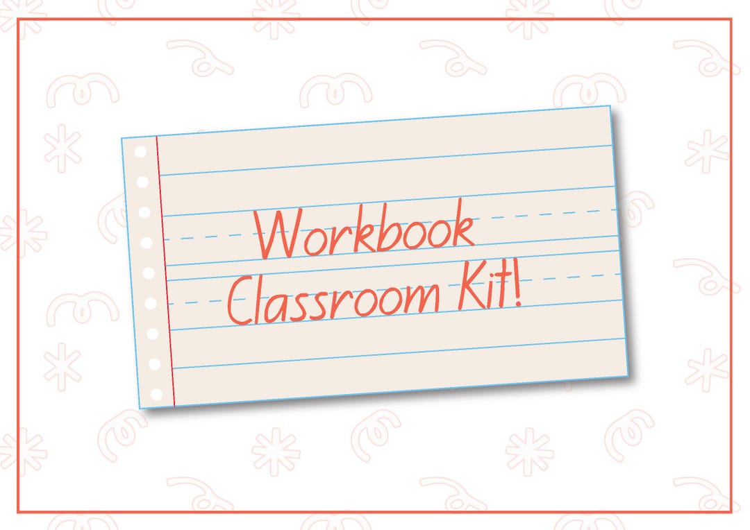 Workbook Classroom Decor Kit - Etsy