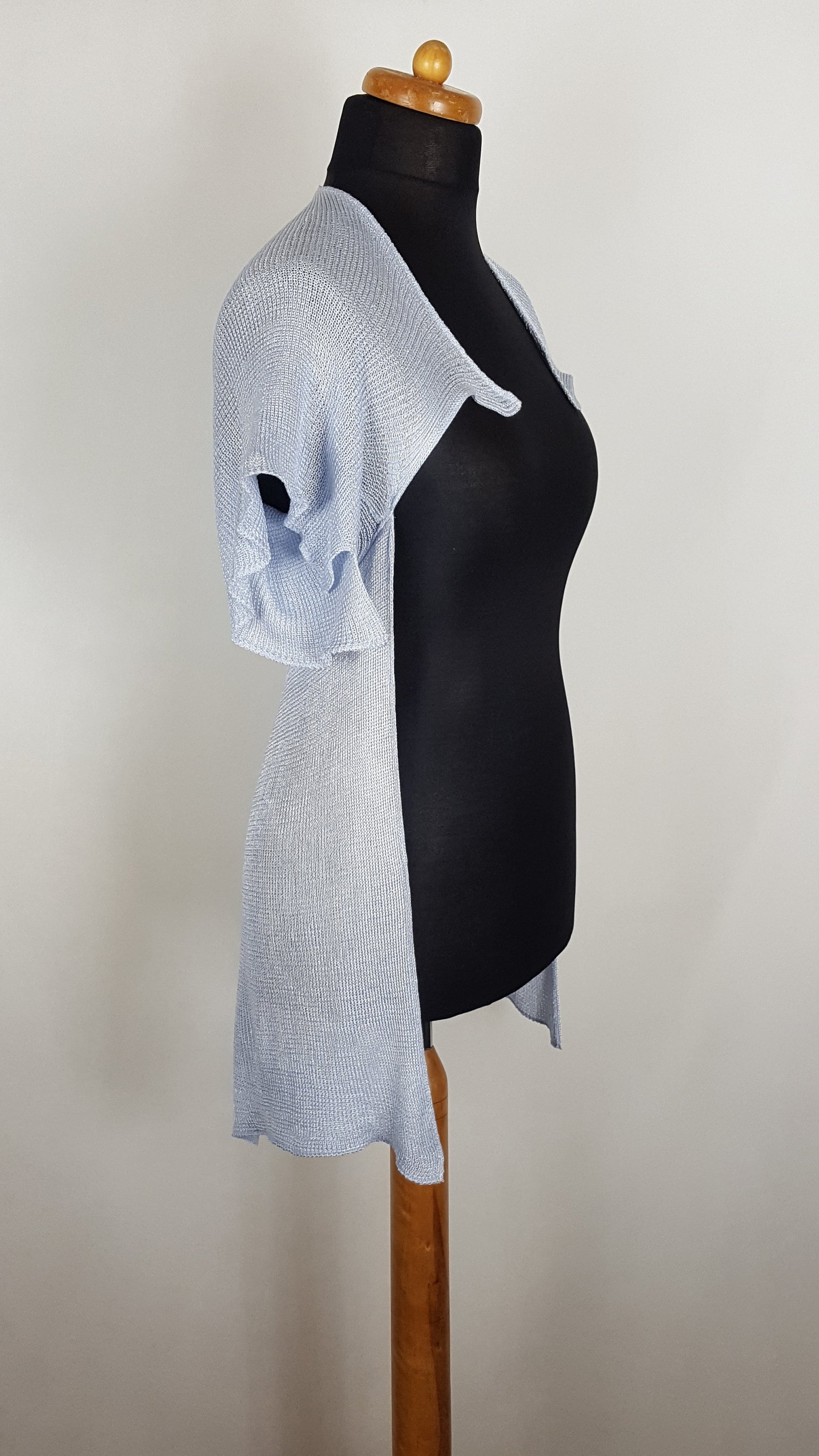 Extended Bolero Long Bolero Tailcoat Bolero Knitted Bolero - Etsy