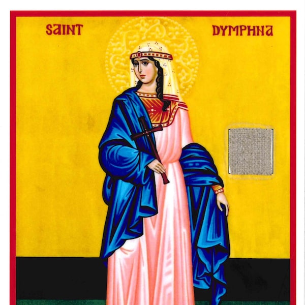St Dymphna - Etsy