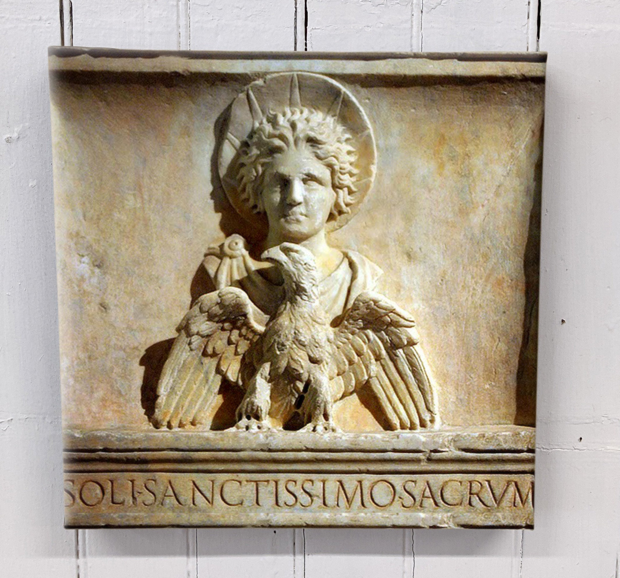 Sol Invictus From an Ancient Roman Altar 12x12 - Etsy