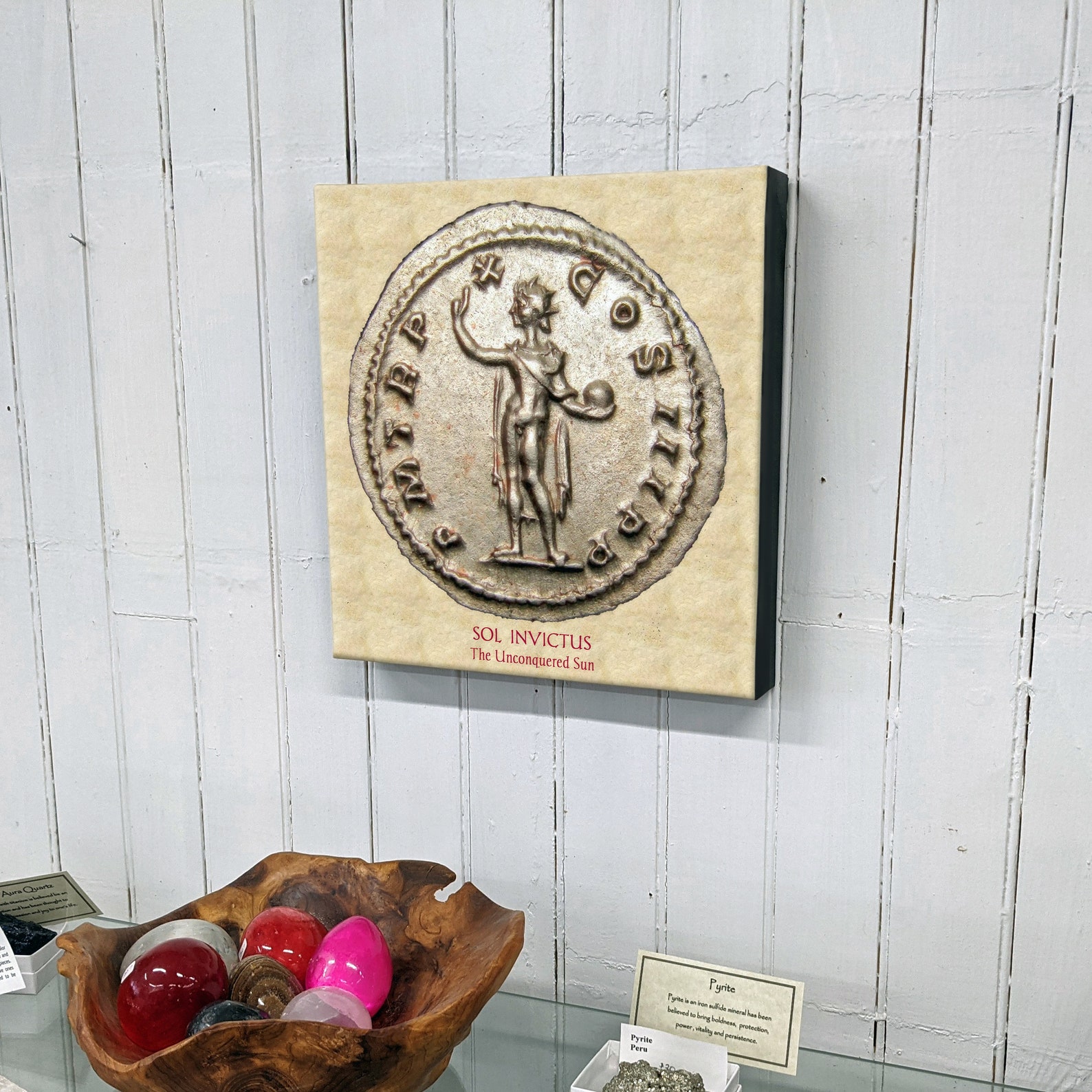 Sol Invictus the Ancient Roman Sun God 12x12 Canvas | Etsy