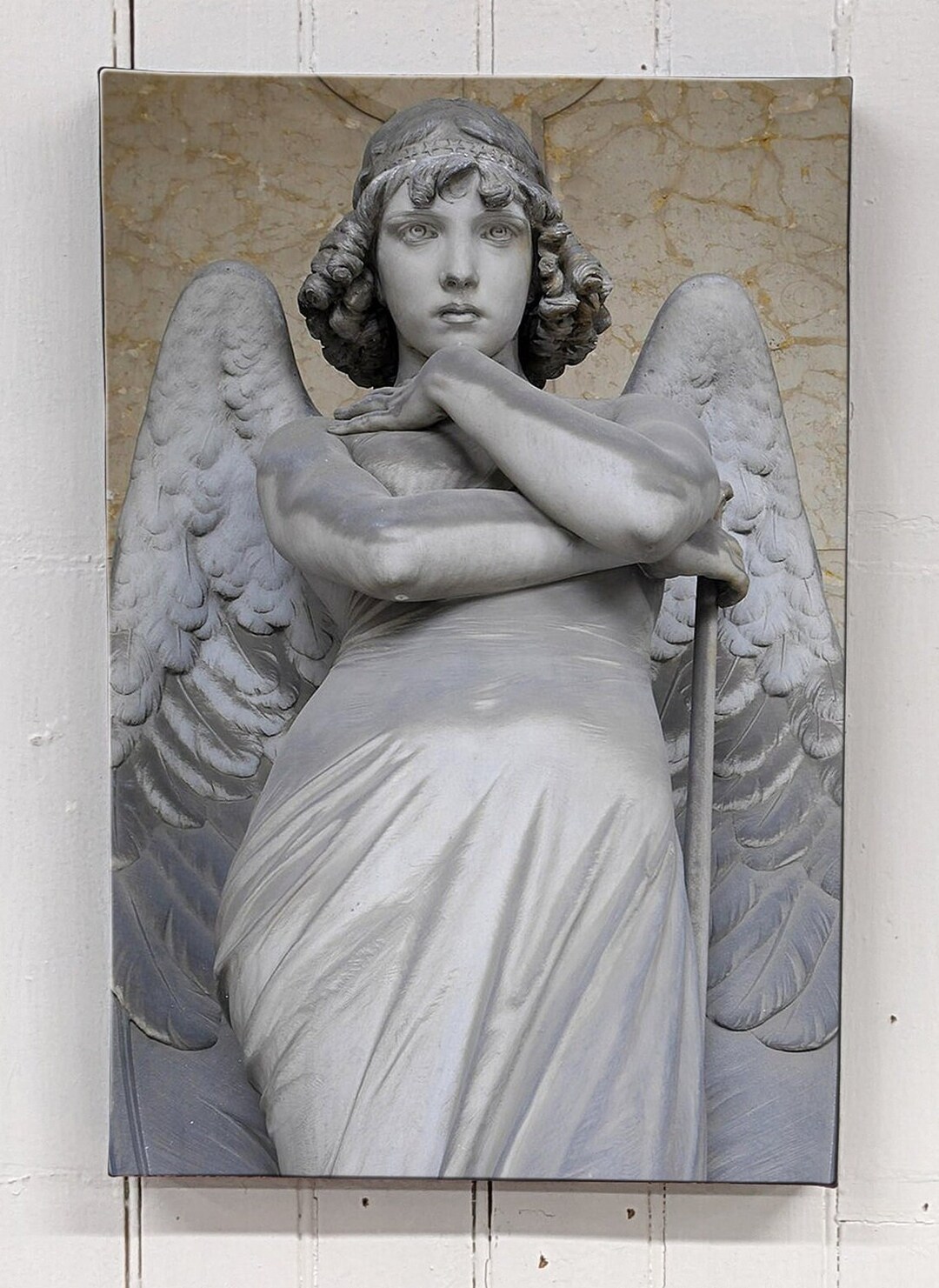 Angel of the Resurrection - the Montaverde Angel - 18x12" Canvas Wall ...