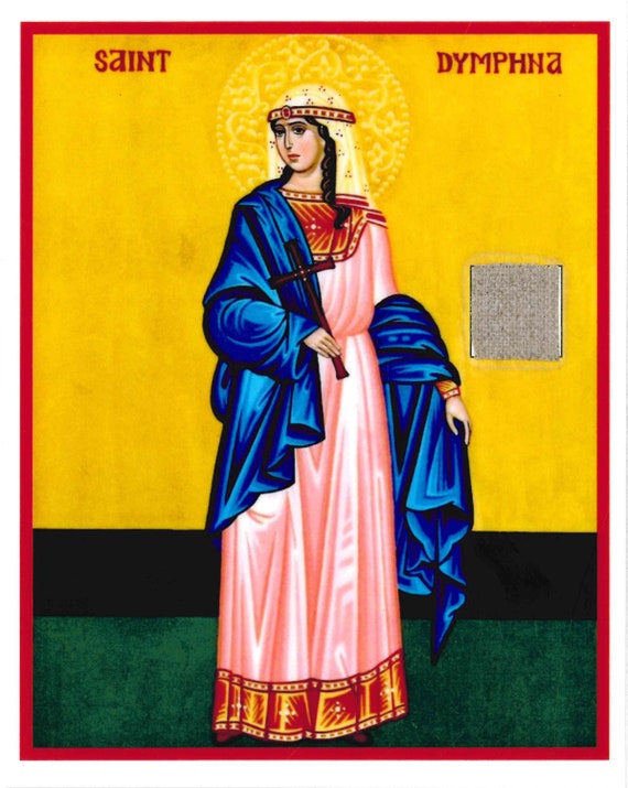 Tertio Ordo Relic of Saint Dymphna Patron Saint of Mental | Etsy