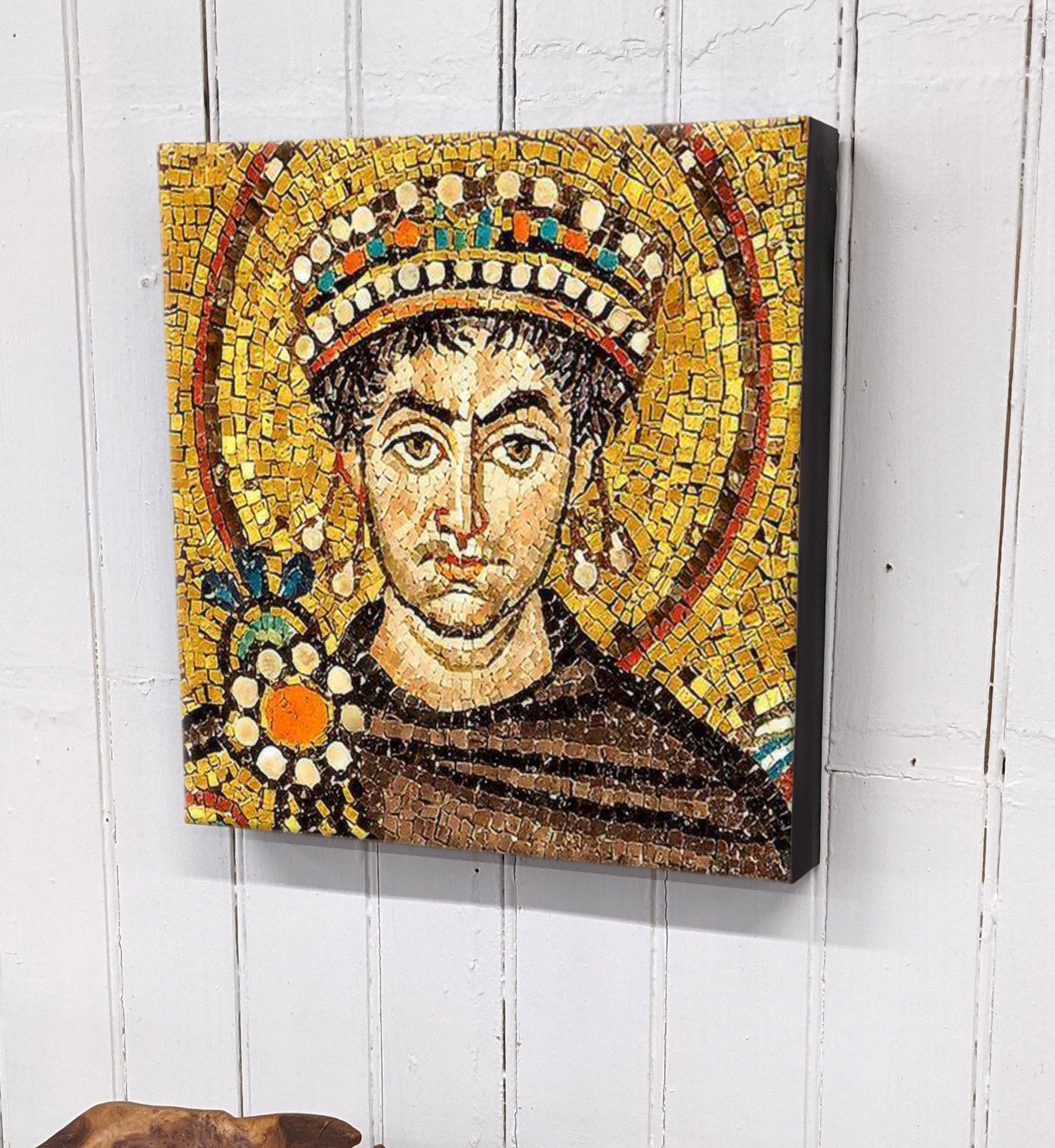 The Emperor Justinian I - Eastern Roman / Byzantine Emperor - 12x12 ...