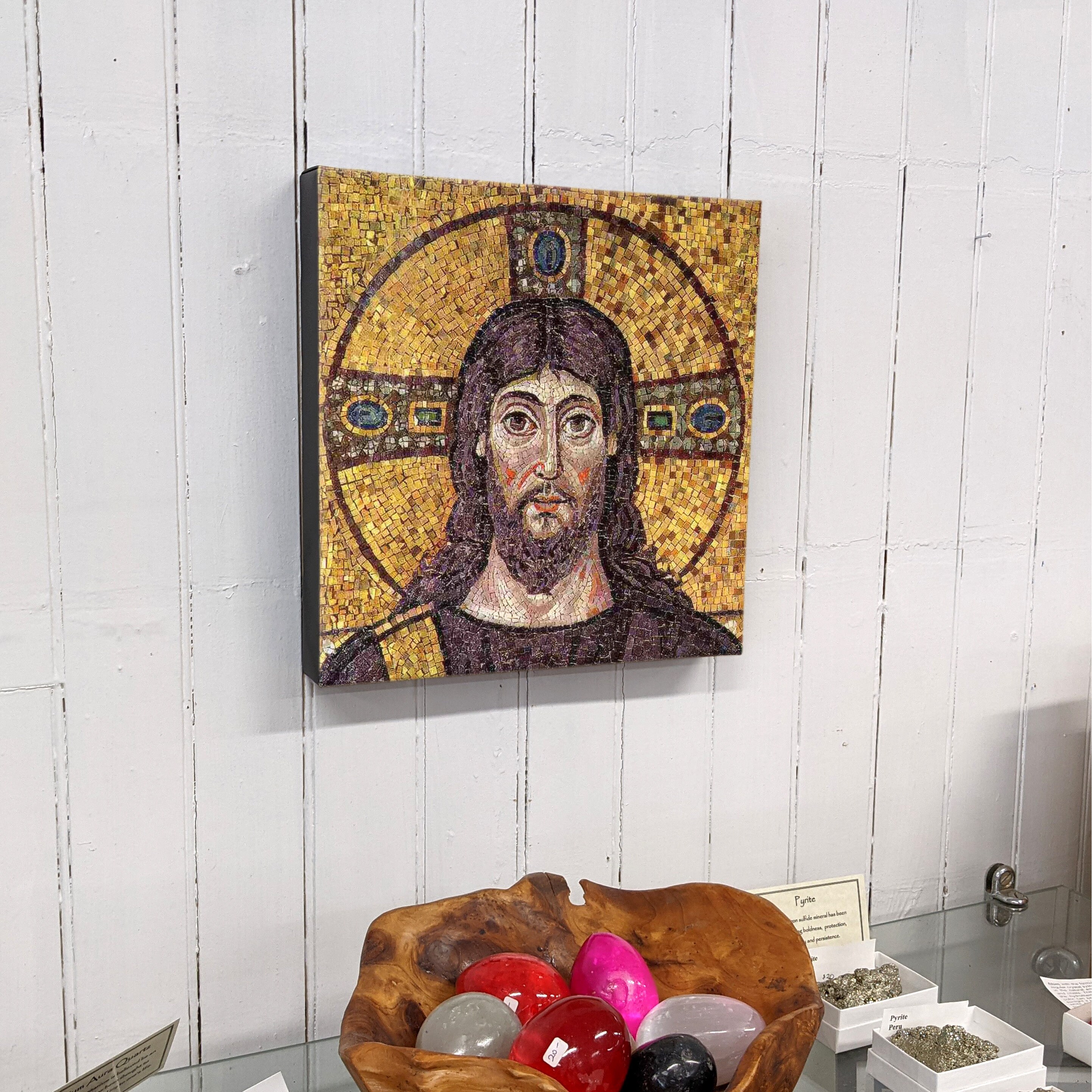 Jesus Christ Image of a 6th Century AD Mosaic From Ravenna - Etsy