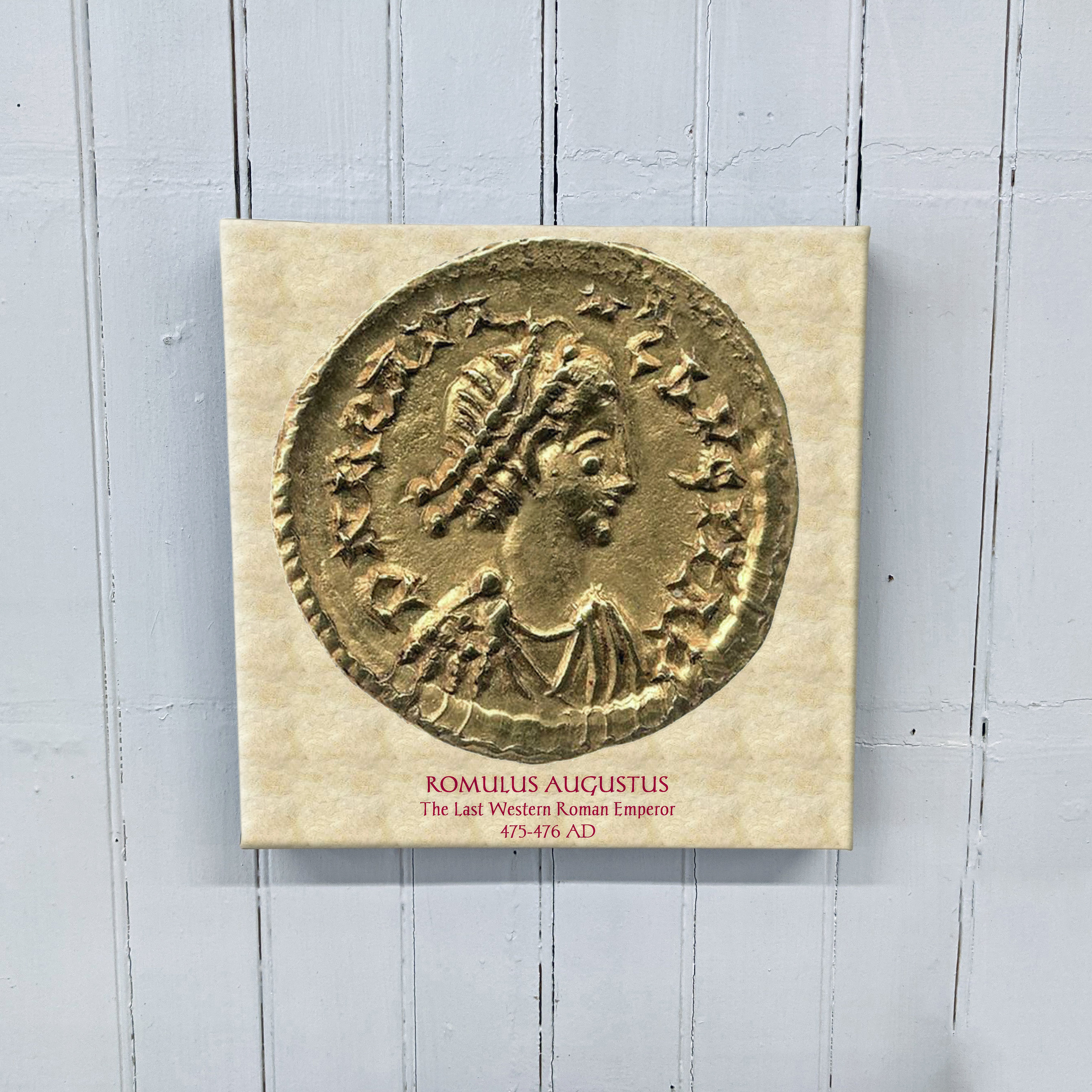 Romulus Augustulus The Last Western Roman Emperor | Etsy