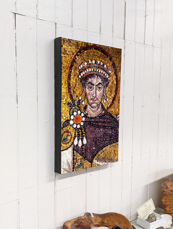 Byzantine Empire Mosaics Justinian