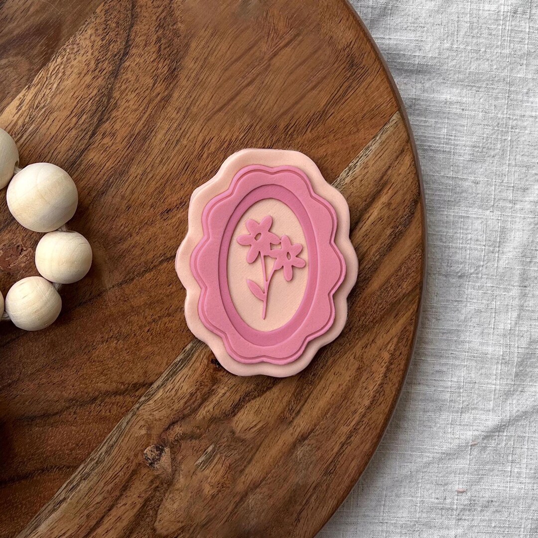 Cute Daisy Flower Cookie Cutter & Stamp Set | Floral Garden ...