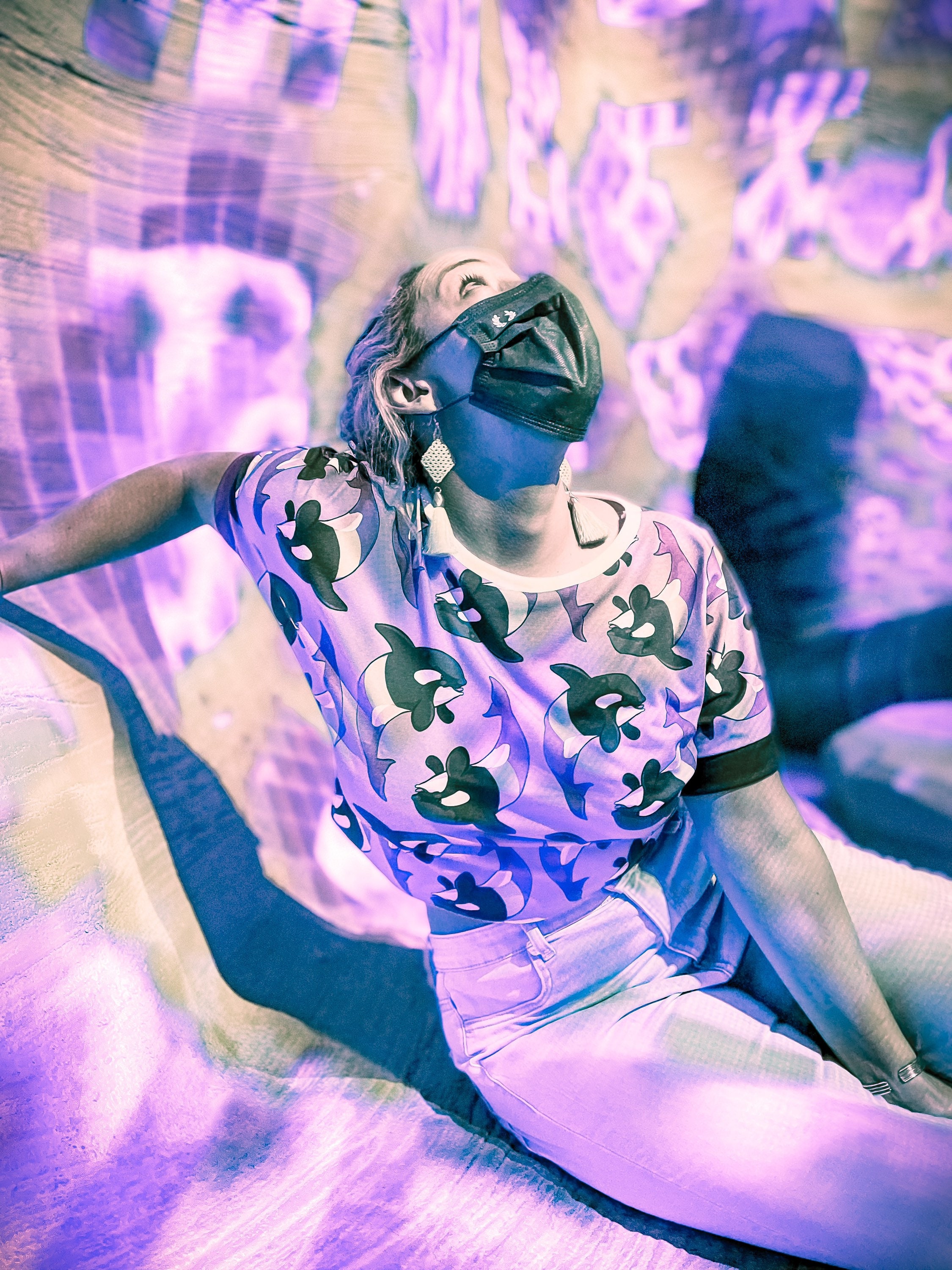 Orca Whales T-Shirt Killer Whale Crop Top Retro Shamu Crop | Etsy