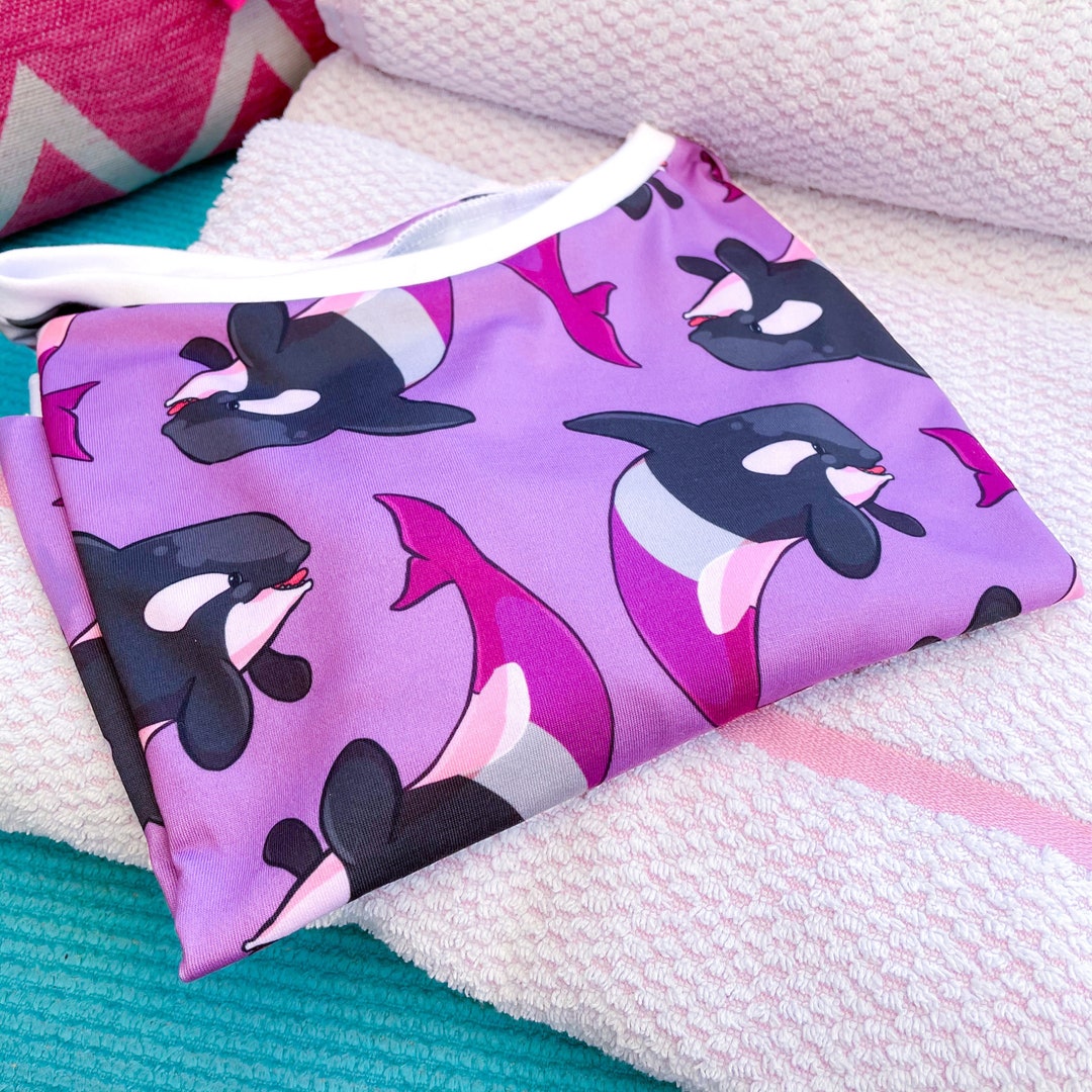 Orca Whales T-shirt, Killer Whale Crop Top, Retro Shamu Crop Top ...