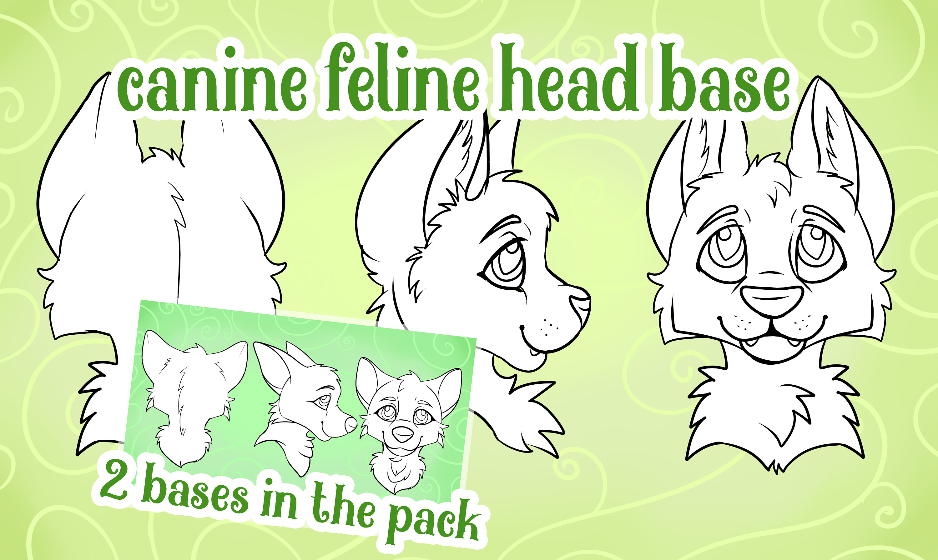 Furry Fursuit Head Reference Base - Etsy