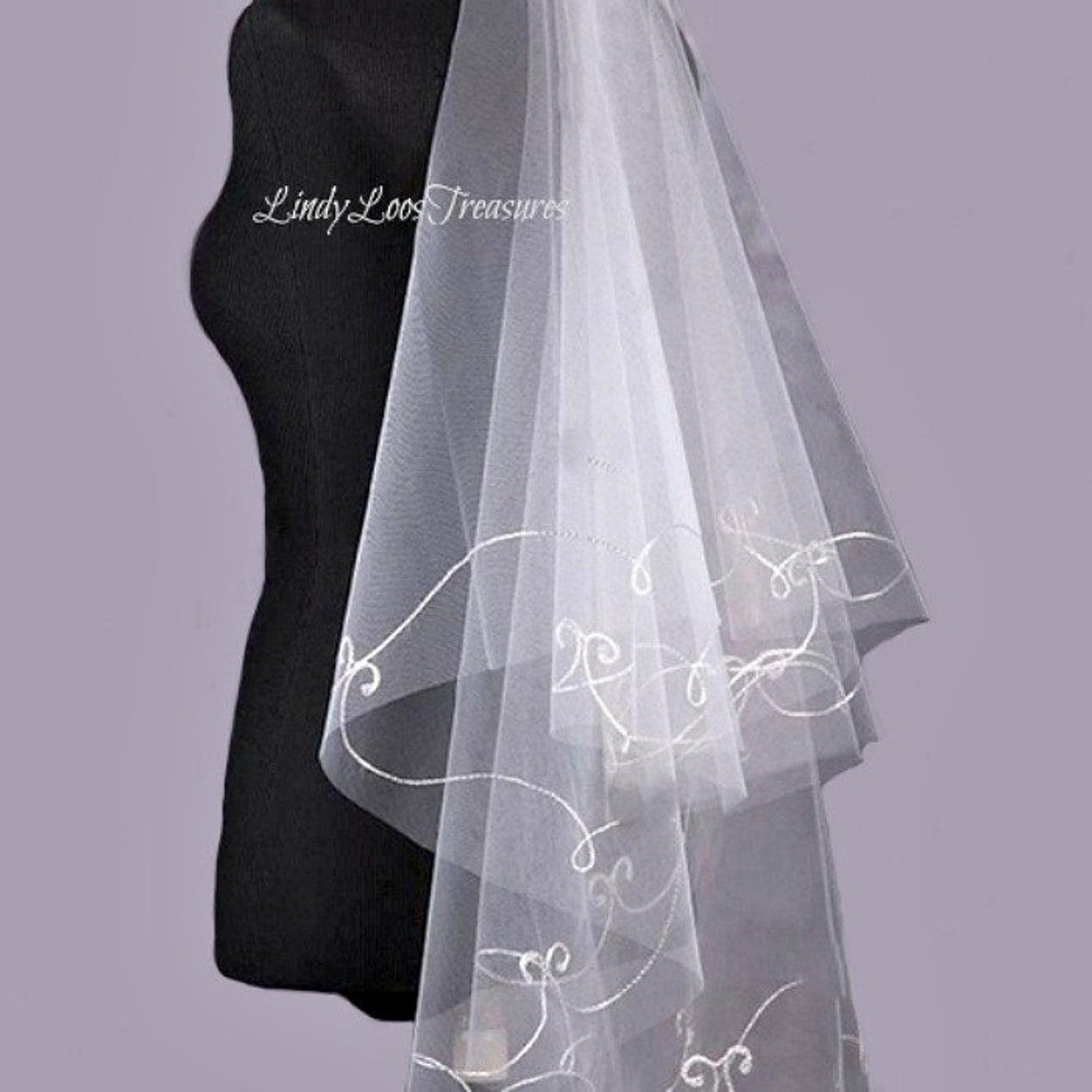 Ivory Wedding Veil Tulle Veil Wedding Veil Ivory Veil - Etsy