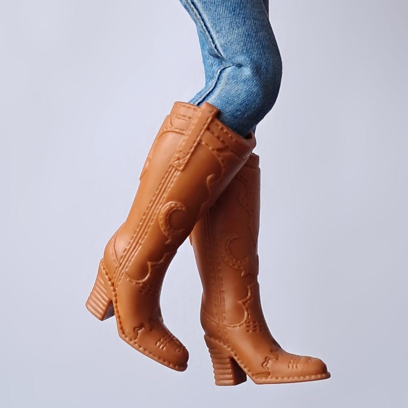 Doll Cowboy Boots - Etsy