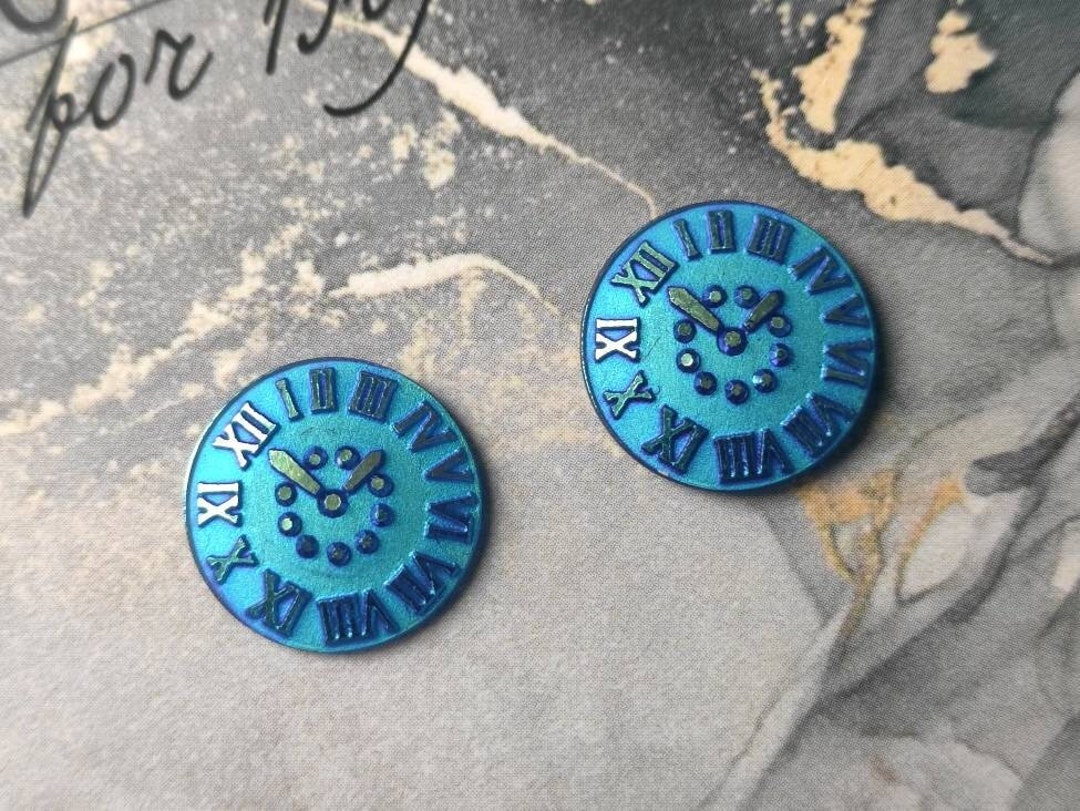 MANY COLORS - Shiny Clock Eye Chips for Blythe, Eyechips With Clock ...