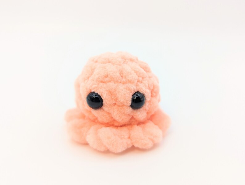 Small Octopus Crochet Pattern Amigurumi Toy Sea Animal Instant Digital ...