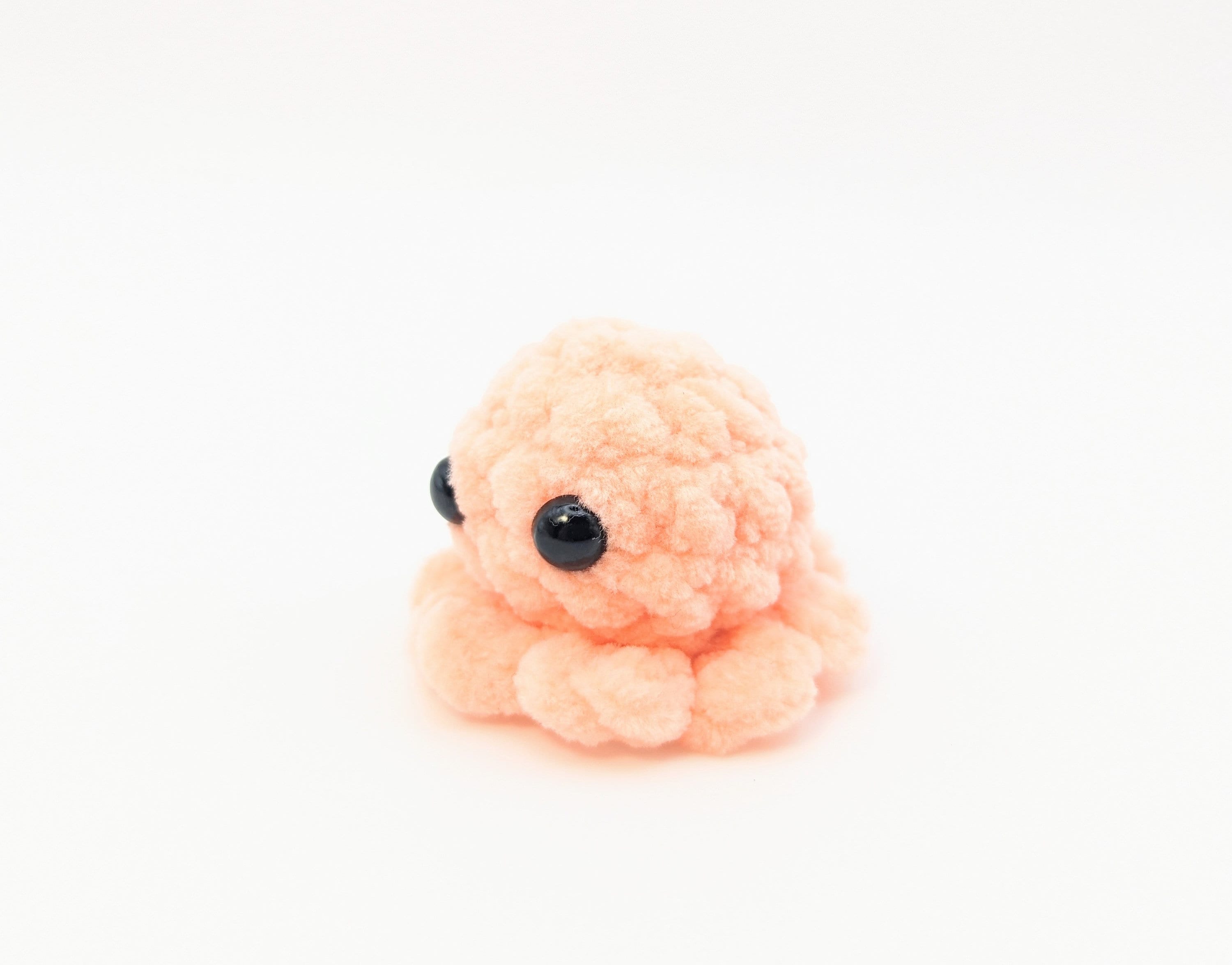 Small Octopus Crochet Pattern Amigurumi Toy Sea Animal Instant Digital ...