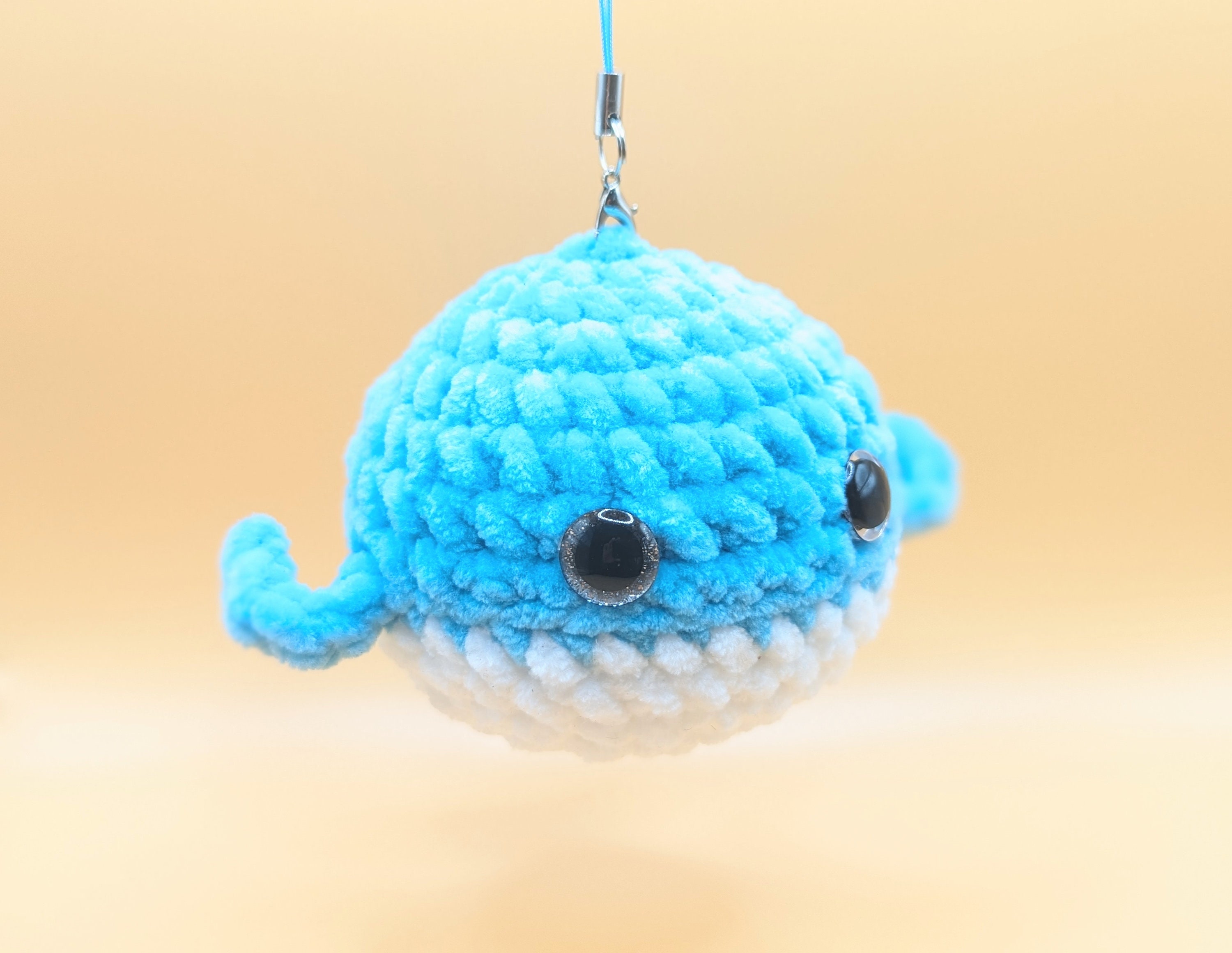 Whale Crochet Pattern No-sew Amigurumi Toy Ocean Animal Instant Digital ...