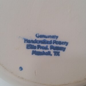 Ellis Prod. Marshall's Pottery Pitcher Signed 1993 - Etsy