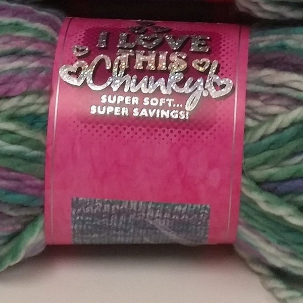 I Love This Chunky Yarn - Etsy