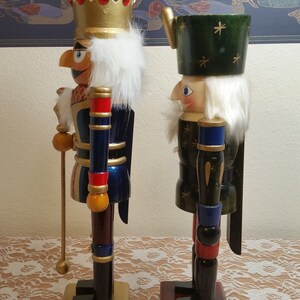 1 Christmas Decor Nutcracker (choose From 2 Designs), 15in and 13.25in ...