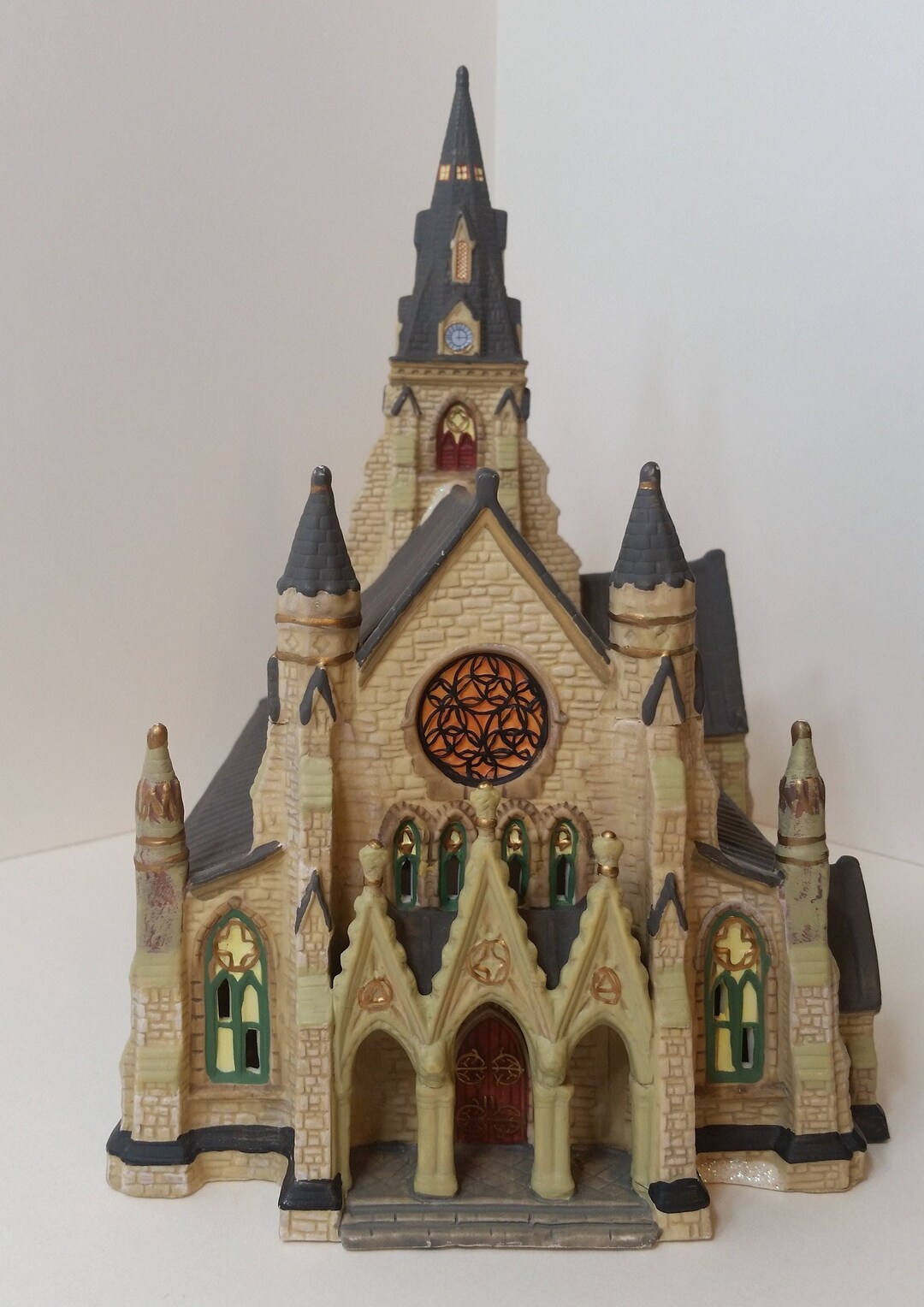 Lighted Village Church Perfect to Add to Your Christmas - Etsy