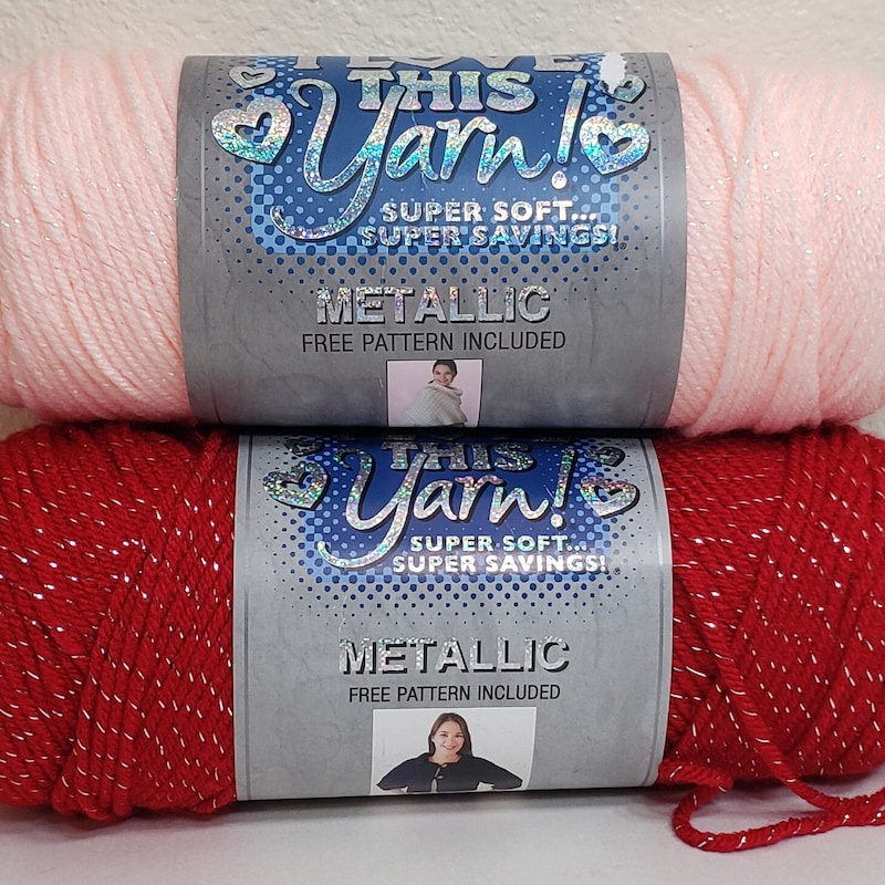 Metallic Yarn - Etsy