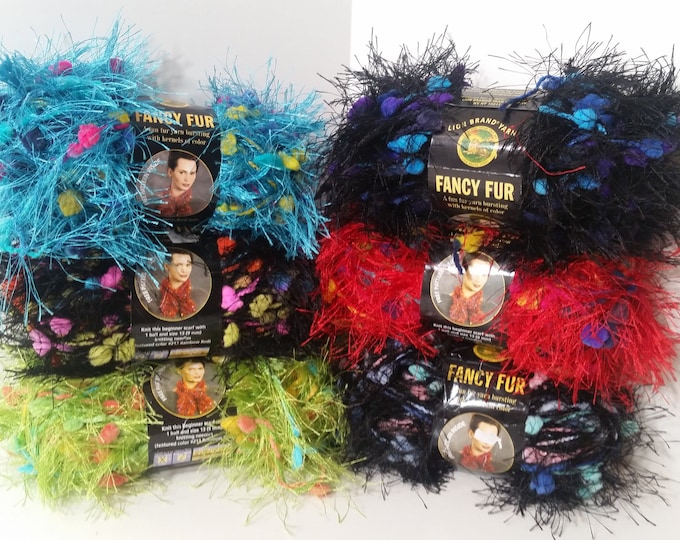 Trendsetter Joy 1342 Green Goblin Yarn With Ribbon Flags of Spring ...