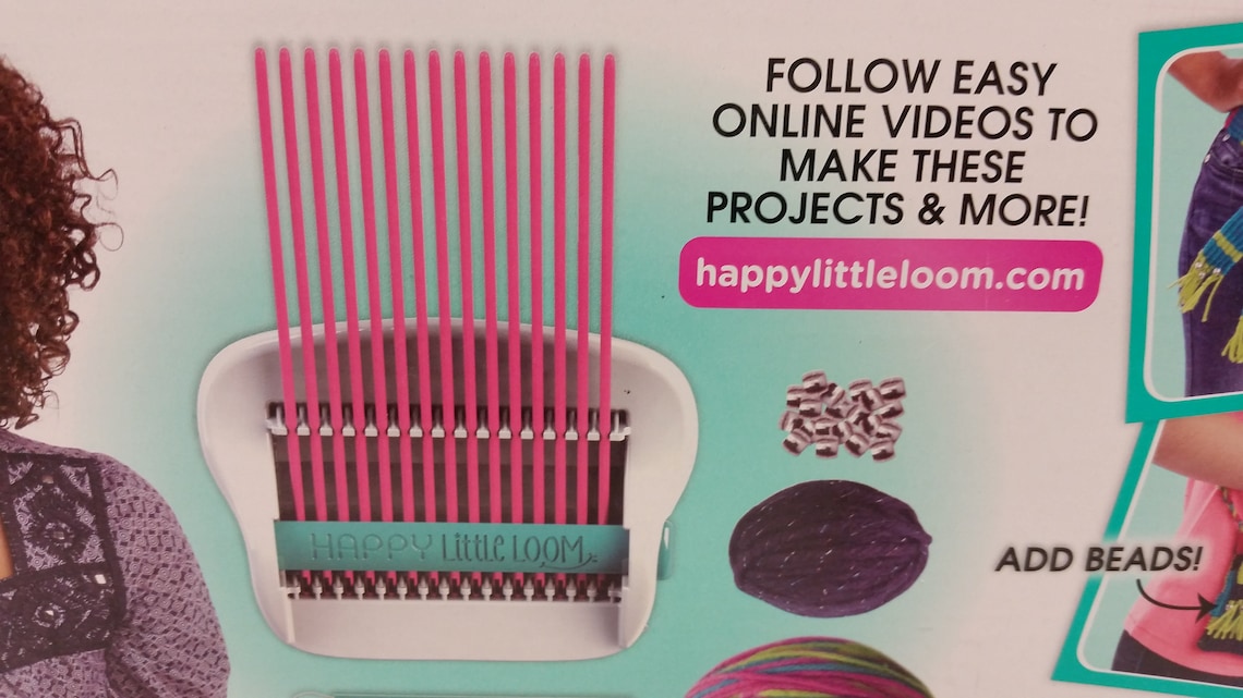 Alex DIY Happy Little Loom Kit Handheld Weaving Loom Kit | Etsy