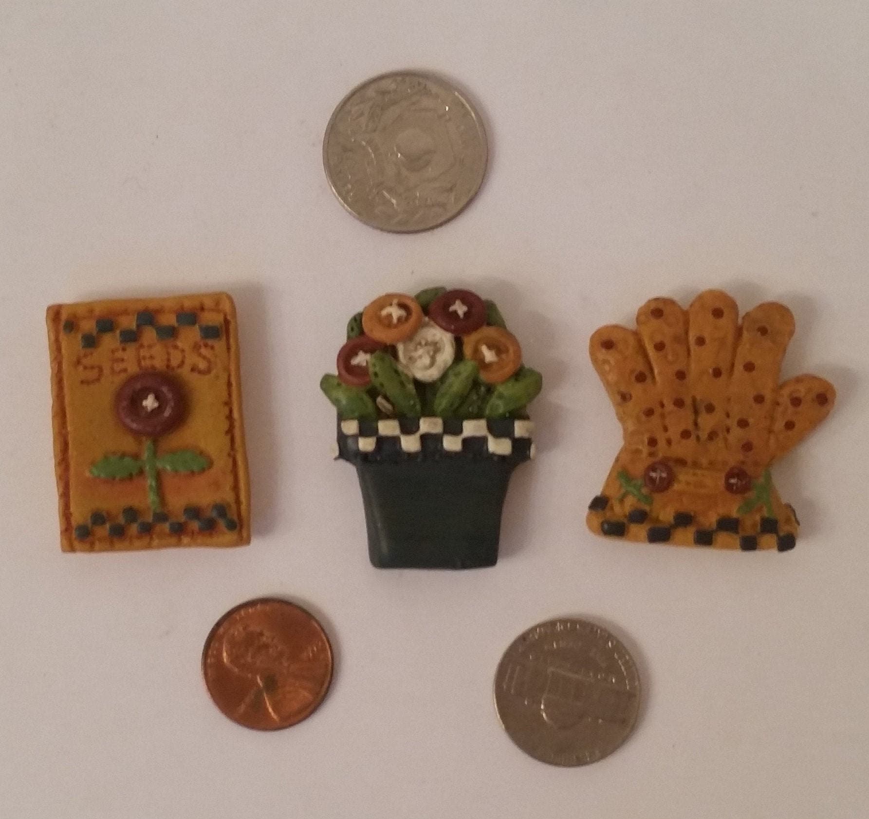 1 Set of 6 Gardening Magnets With a 1/2 Inch Neodymium Rare | Etsy