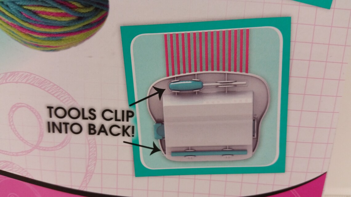 Alex DIY Happy Little Loom Kit Handheld Weaving Loom Kit | Etsy